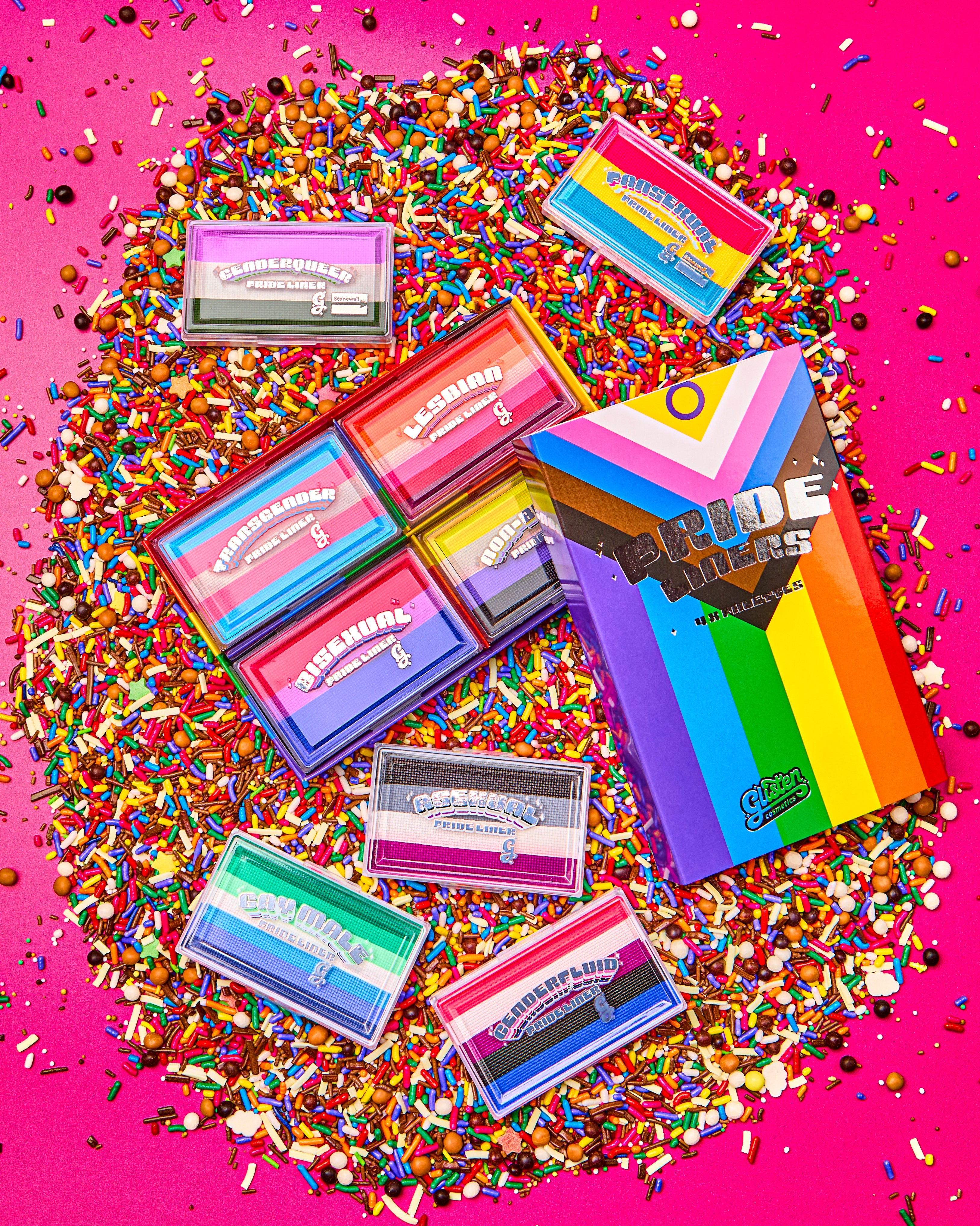 Pride Palettes – Glisten Cosmetics