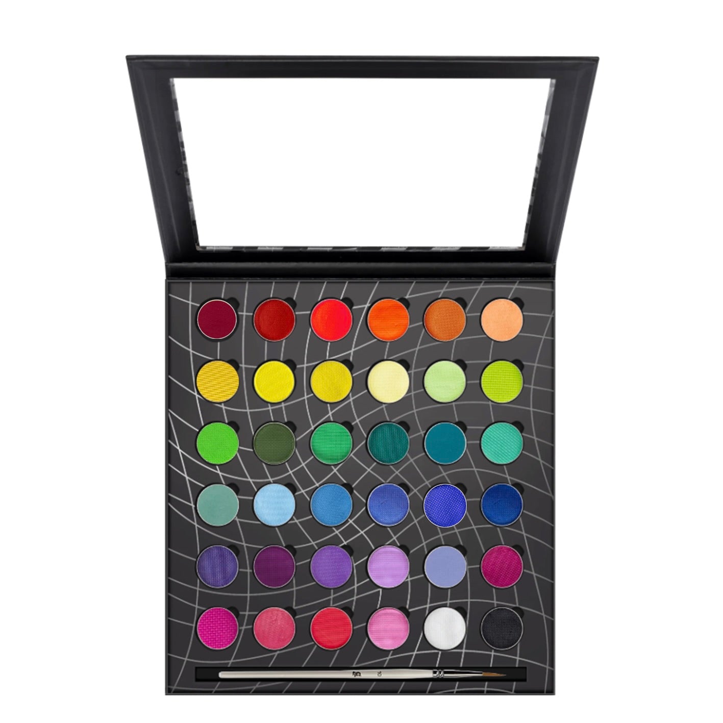 Rainbow Split 15 Pan Palette | Palettes | Glisten Cosmetics