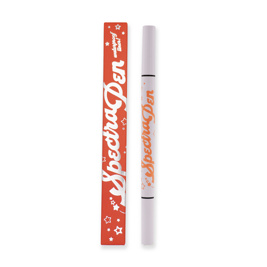 Orange Spectra Pen - Star Stamp Liner - Glisten Cosmetics